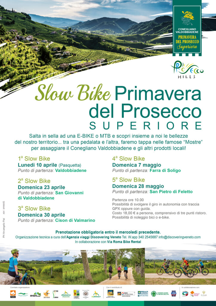 Primavera del Prosecco Superiore Slow Bike - PRIMAVERA DEL PROSECCO